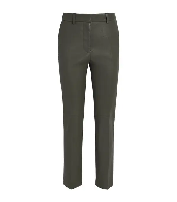 JOSEPH Coleman Leather Trousers