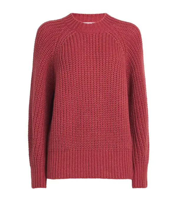 JOSEPH Wool-cashmere-silk Plamer Sweater - Pink