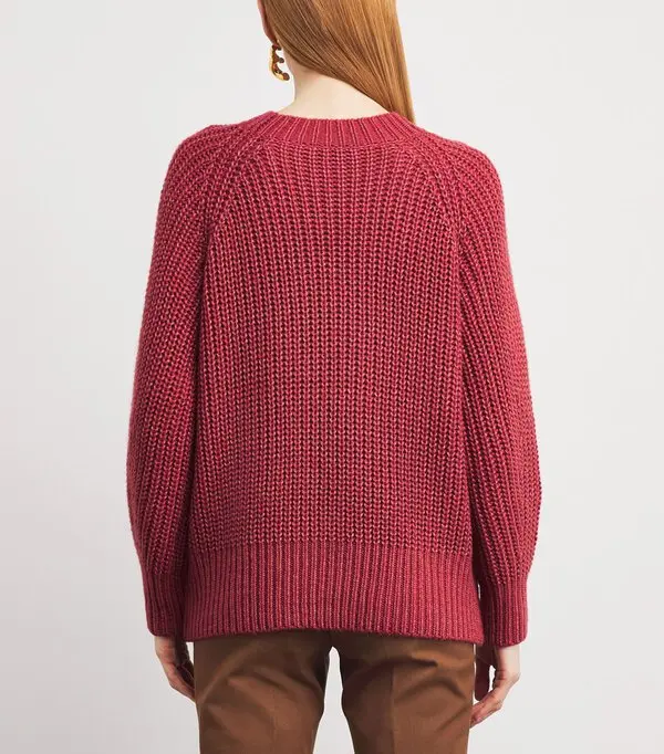 JOSEPH Wool-cashmere-silk Plamer Sweater