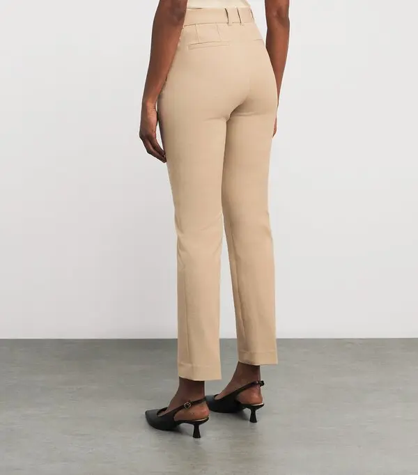 JOSEPH Gabardine Coleman Slim Trousers