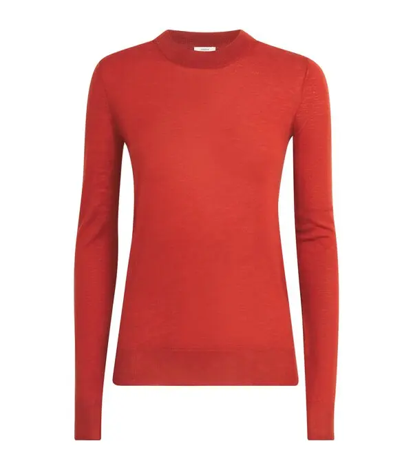 JOSEPH Cashmere Cashair Sweater - Red