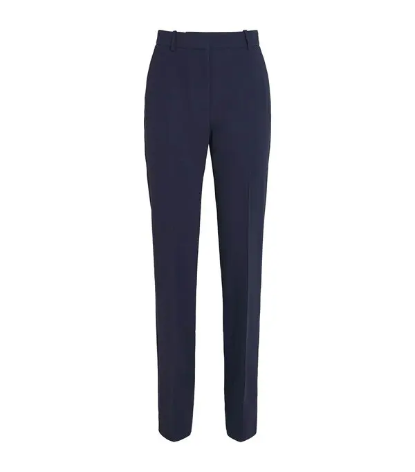 JOSEPH Cady Colburn Comfort Trousers - Blue