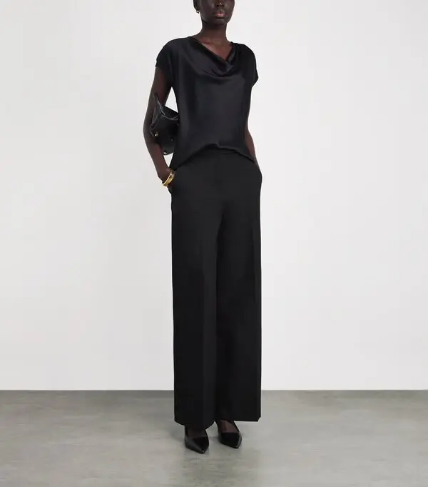 JOSEPH Stretch-gabardine Yukio Trousers