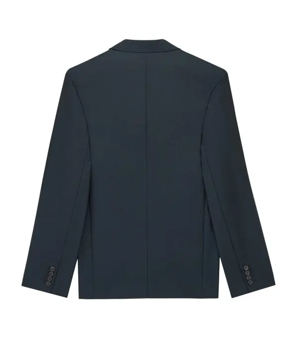 Saint Laurent Wool-mohair Single-breasted Blazer