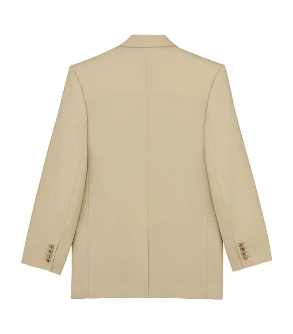 Saint Laurent Wool-silk Blazer