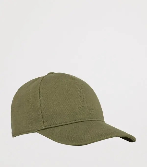Saint Laurent Cassandre Logo Cap