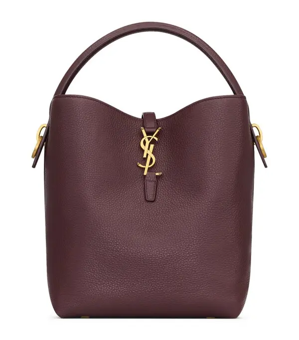 Saint Laurent Le 37 Bucket Bag - Burgundy