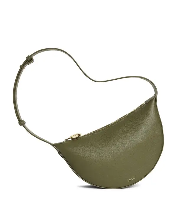 JOSEPH Leather Bean Shoulder Bag