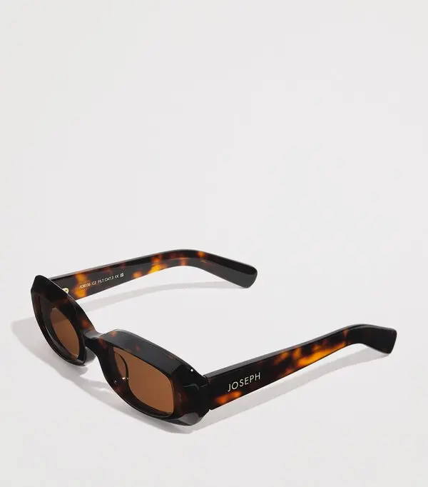 JOSEPH Oval Bahia Sunglasses - Brown