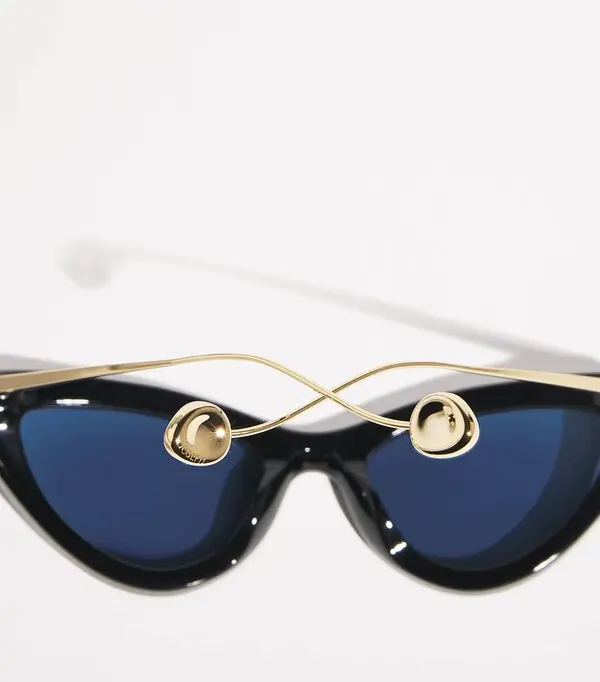 JOSEPH Laarous Cat Eye Sunglasses - Black