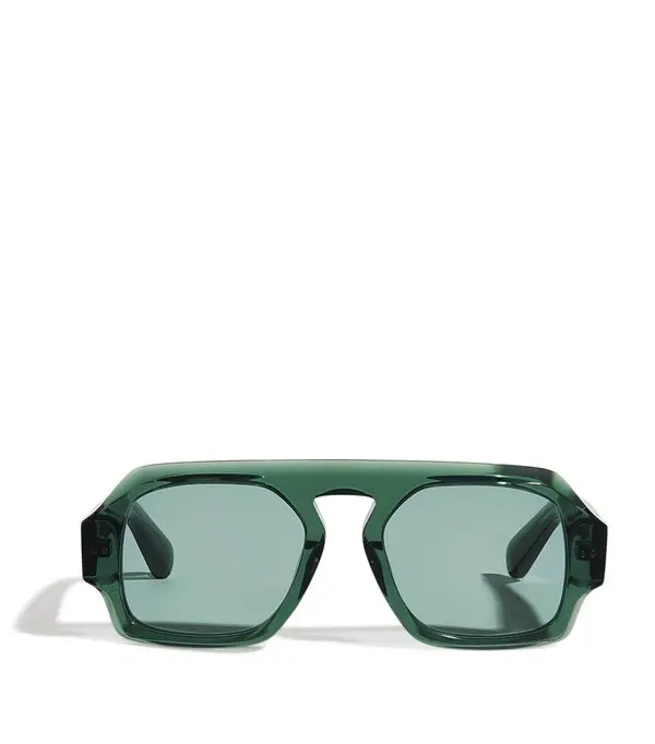 JOSEPH Aviator Talba Sunglasses - Green
