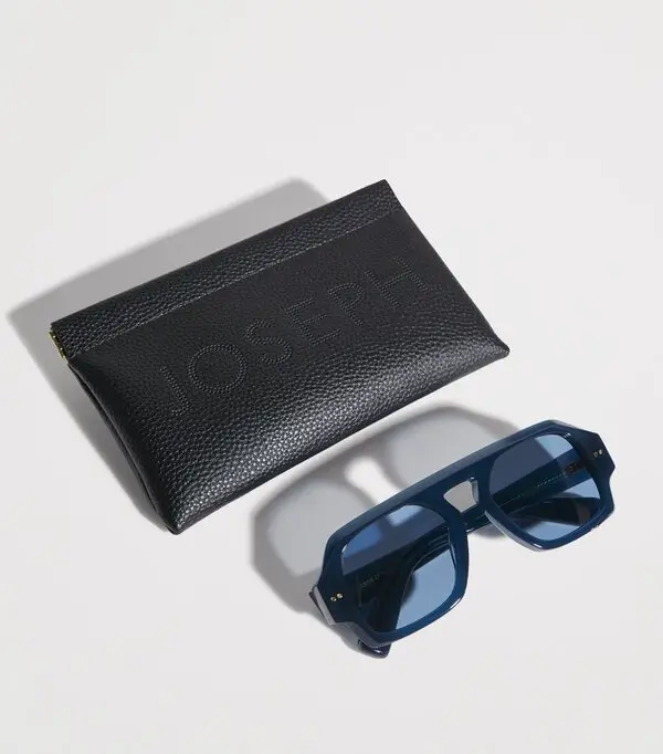 JOSEPH Talba Aviator Sunglasses - Blue