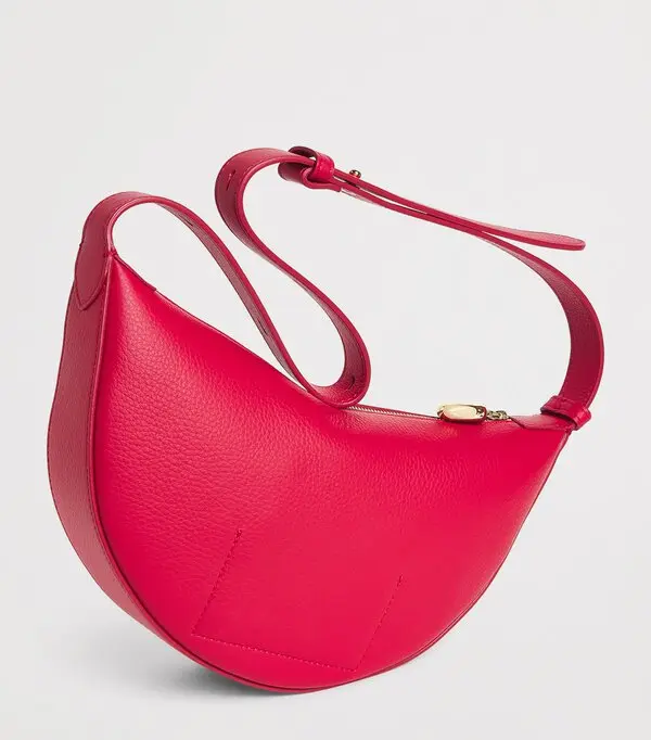 JOSEPH Leather Bean Shoulder Bag