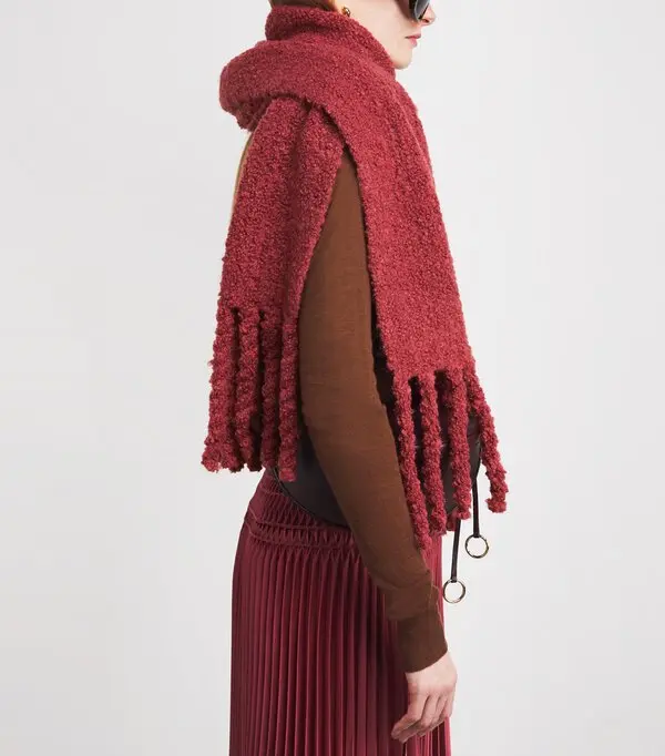 JOSEPH Bouclé Knit Scarf