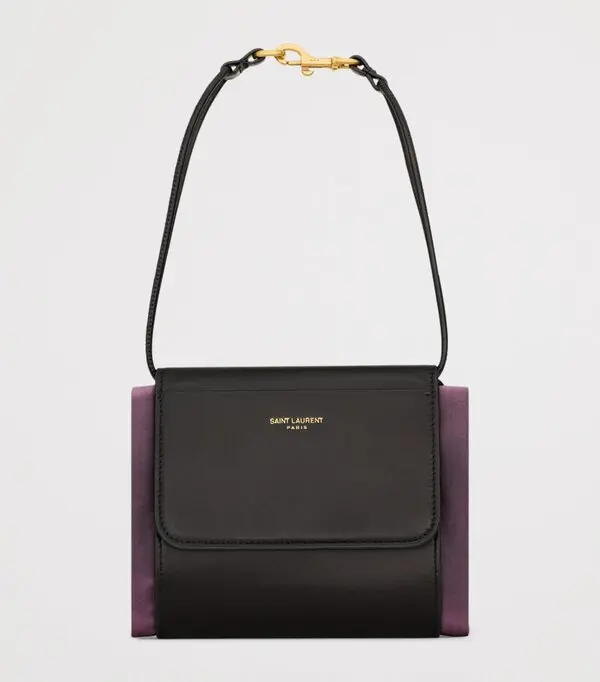 Saint Laurent Foulard Shoulder Bag - Black