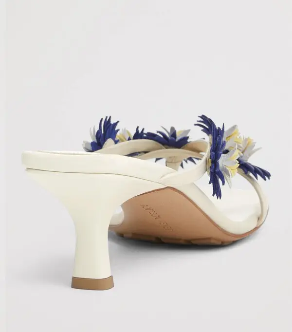 Bottega Veneta Lambskin Embellished Thong Sandals