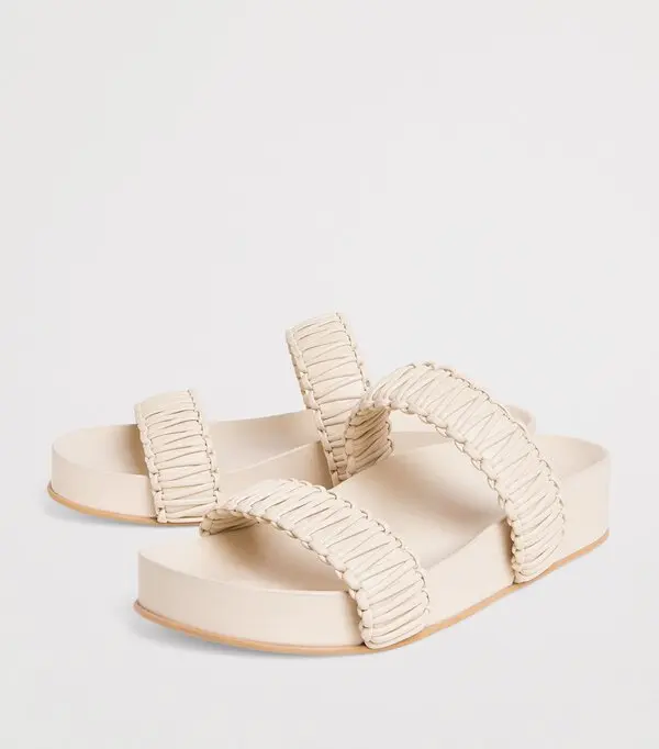 JOSEPH Leather Braided Isha Sandals