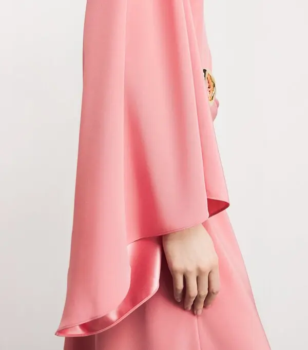 JOSEPH Satin Joya Maxi Dress - Pink
