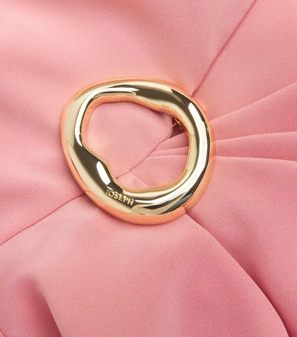 JOSEPH Satin Joya Maxi Dress - Pink