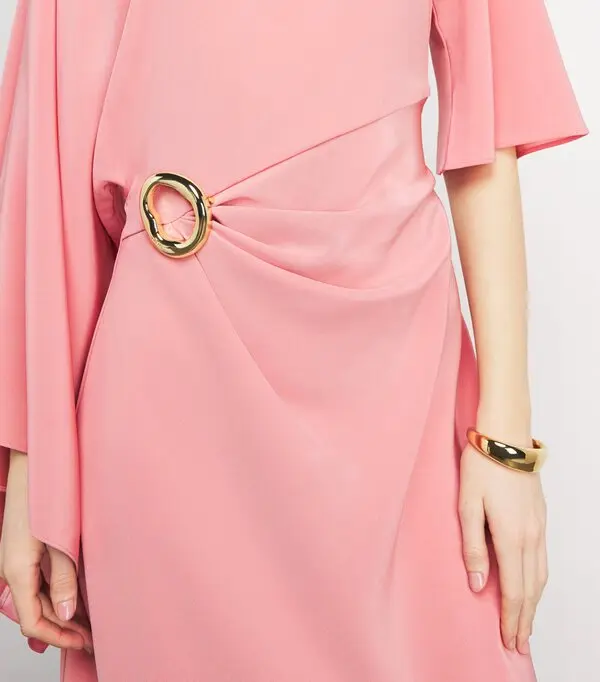 JOSEPH Satin Joya Maxi Dress - Pink