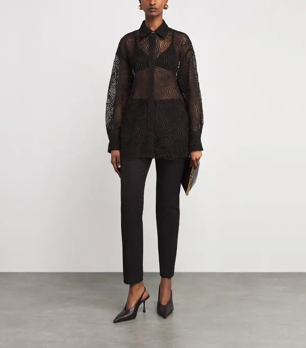 JOSEPH Corded Lace Nyla Blouse