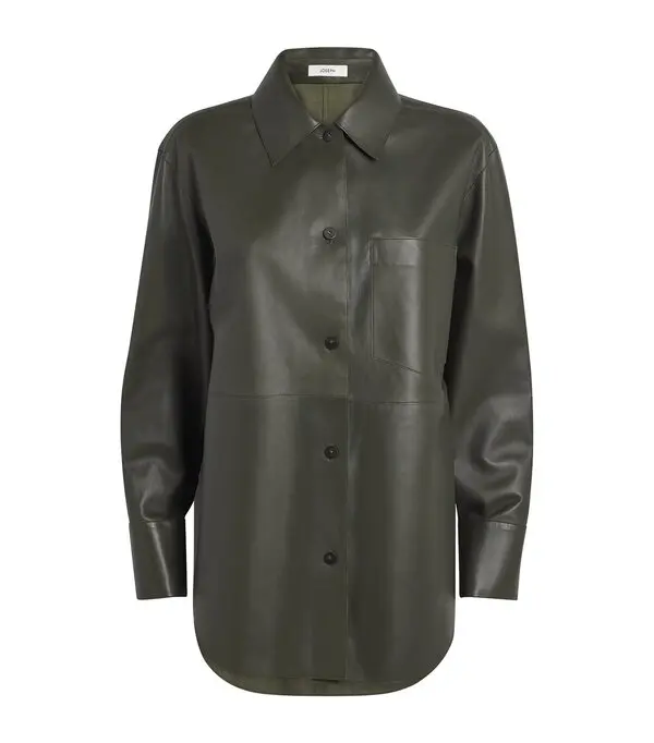 JOSEPH Leather Overshirt