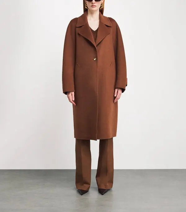 JOSEPH Double-faced Cashmere Coat