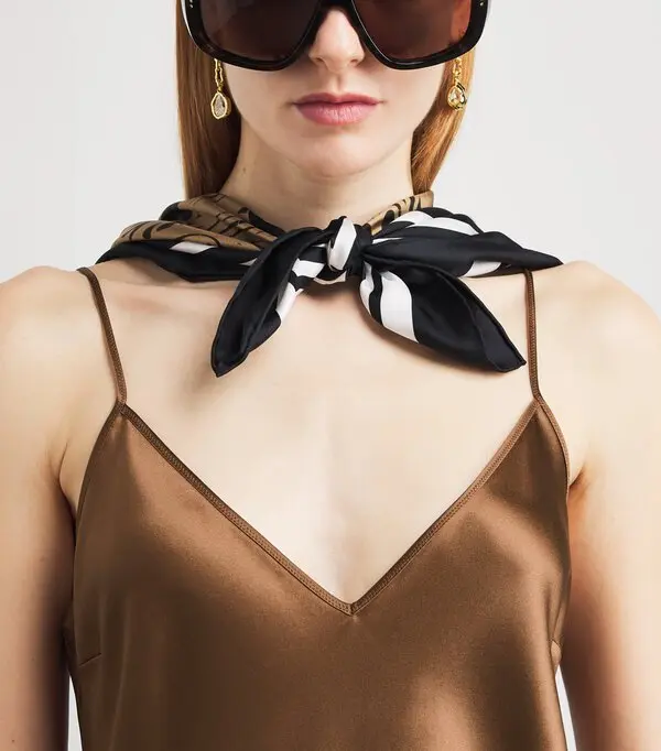 JOSEPH Silk Satin Clea Camisole - Brown