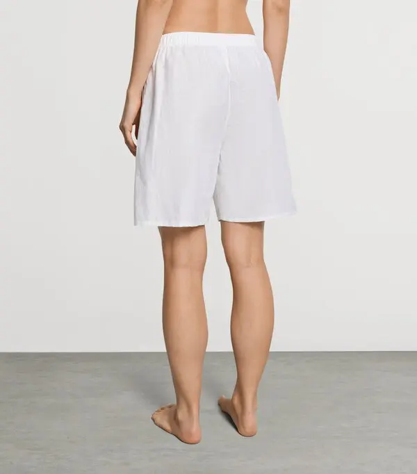 Hanro Linen-cotton Essentials Shorts