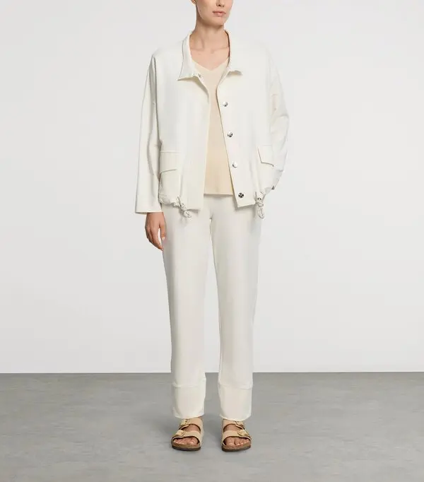 Hanro Stretch-cotton Easy Living Jacket