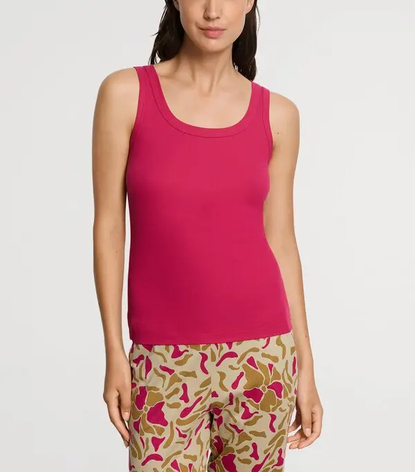 Hanro Cotton-blend Tank Top