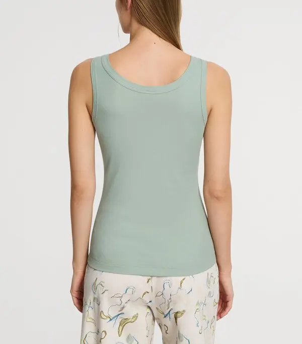Hanro Stretch-cotton Sleep & Lounge Tank Top