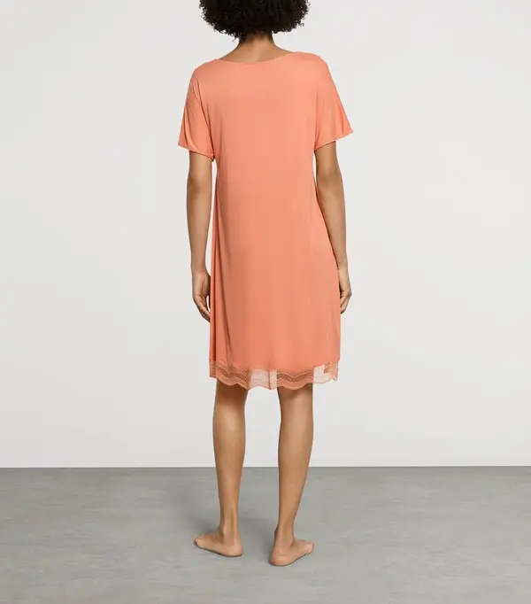 Hanro Short-sleeve Cira Nightdress