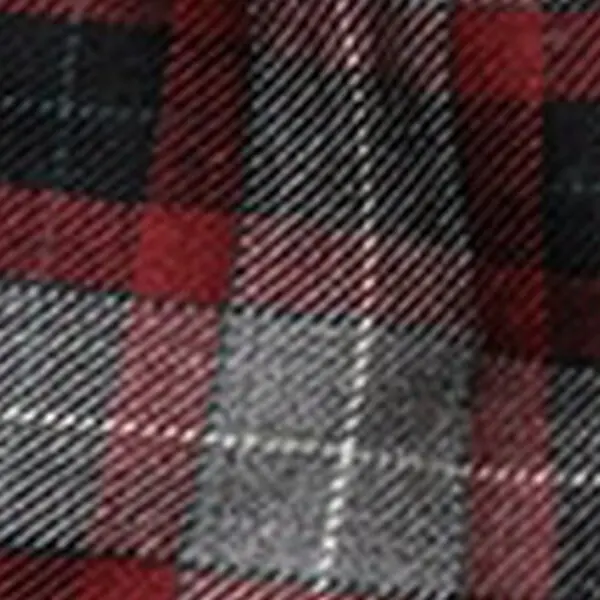 Miu Miu Wool Tartan Patchwork Top