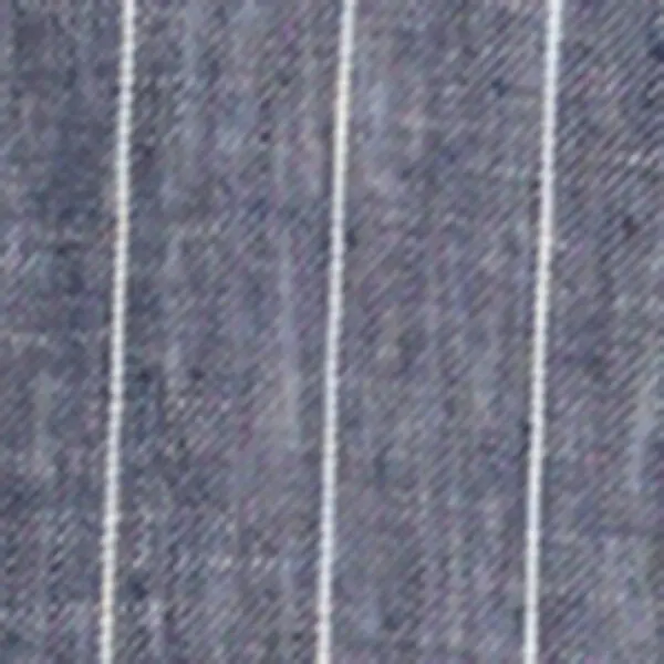 Max Mara Cresta Striped Linen Trousers - Blue