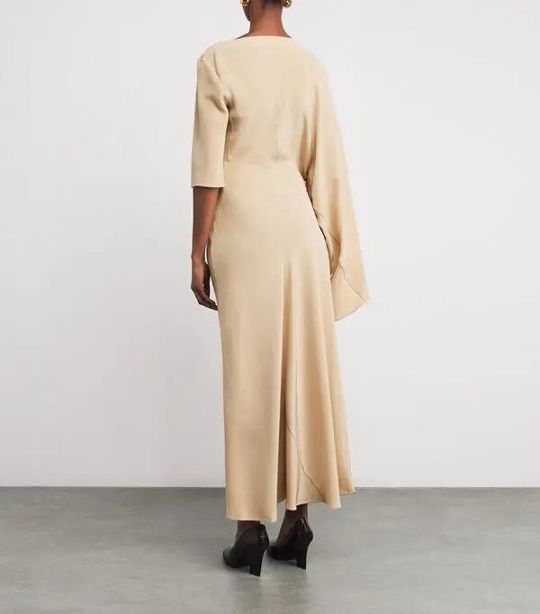 JOSEPH Satin Joya Maxi Dress