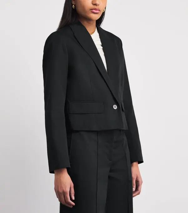 JOSEPH Cotton-linen Elias Jacket