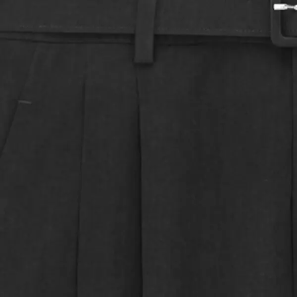 Saint Laurent Cotton Pleated Trousers