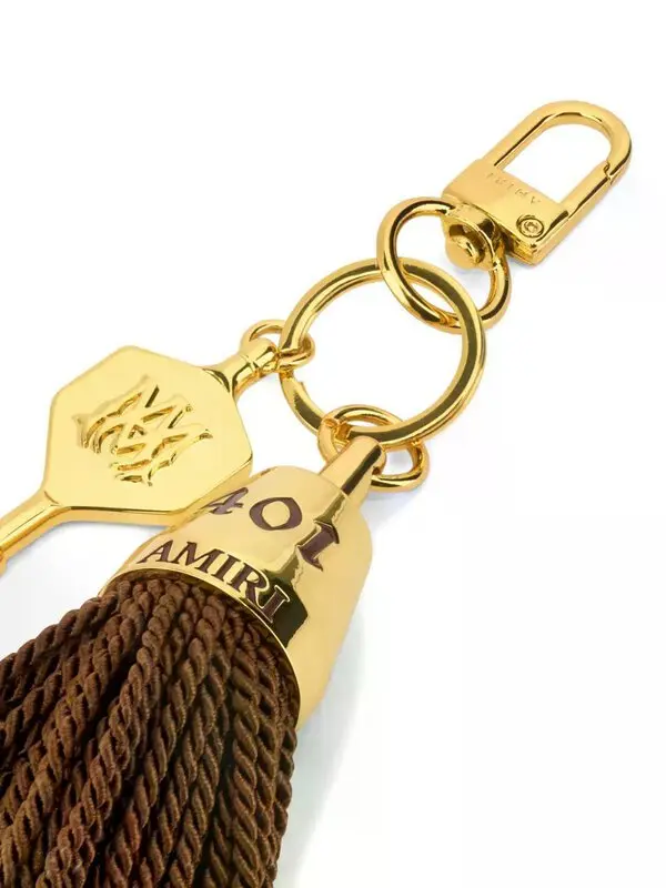 Amiri Tassel Key-charm Keyring