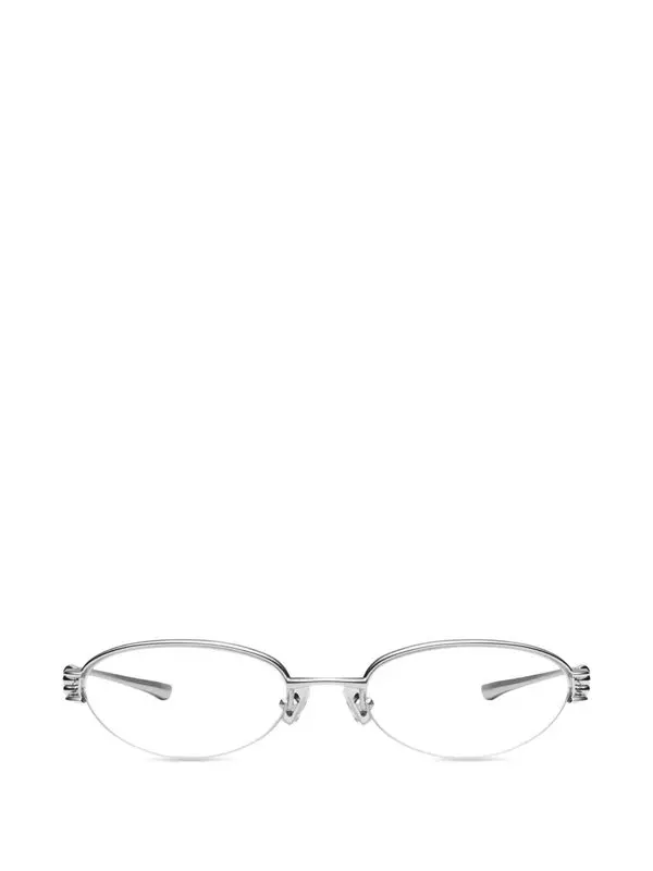 GENTLE MONSTER Origami 02 Eyeglasses - Silver