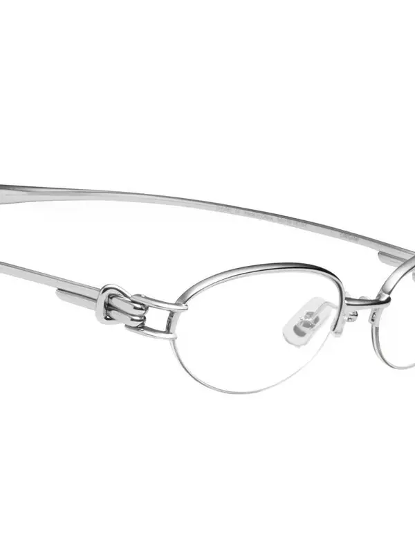 GENTLE MONSTER Origami 02 Eyeglasses - Silver