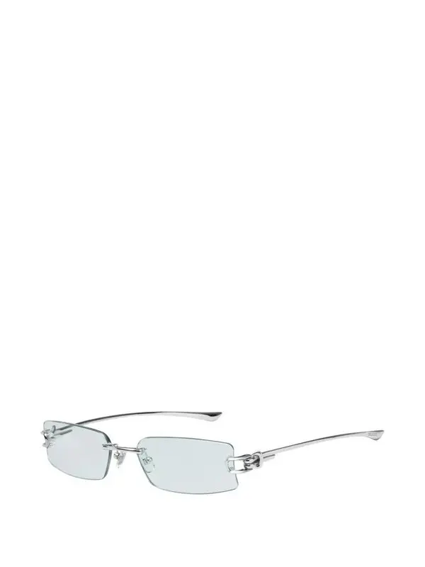 GENTLE MONSTER Gamot 02 Rectangle Sunglasses