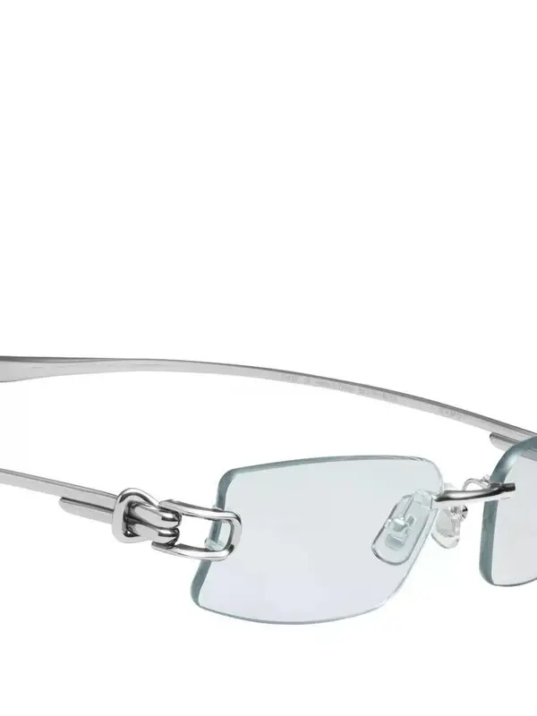 GENTLE MONSTER Gamot 02 Rectangle Sunglasses