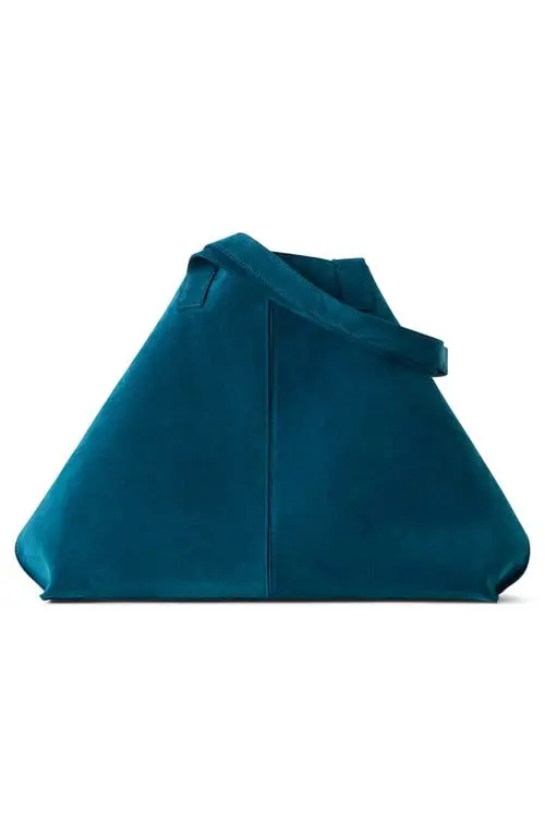Akris Medium Ai Suede Convertible Shoulder Tote - Ottanio