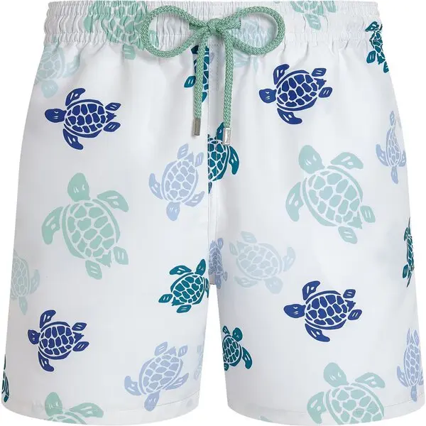 Vilebrequin Printed Swim Shorts - White