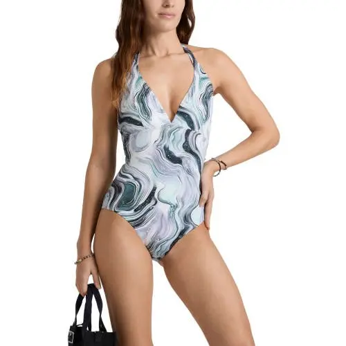 Vilebrequin Halter Neck One-piece Swimsuit