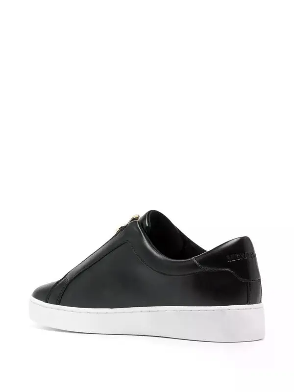Michael Kors Keaton Zip Slip-on Sneakers - Black