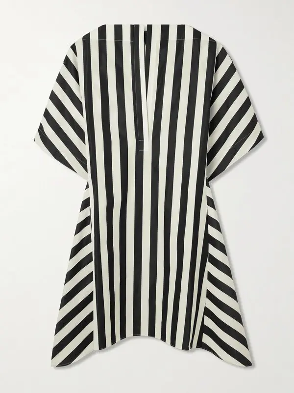 Jacquemus Moisson Oversized Striped Midi Dress