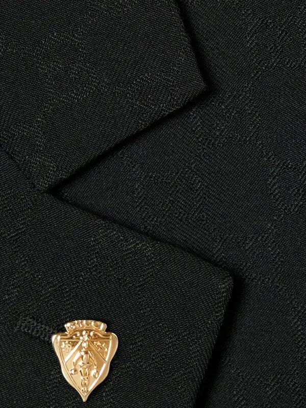 Gucci Gg Wool Single-breasted Jacket
