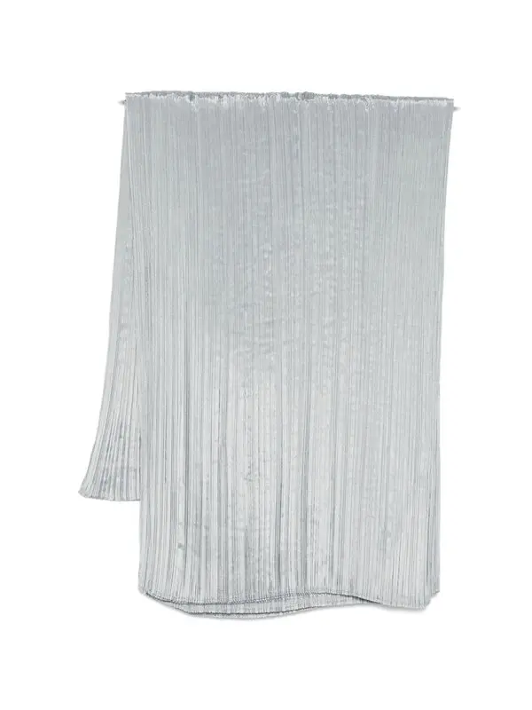 Issey Miyake Madame-t Pleated Stole - Grey